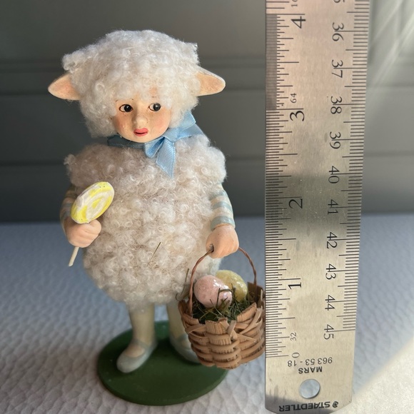 Bethany Lowe | Accents | Brand New Little Lulu Lamb Figurine By Bethany ...